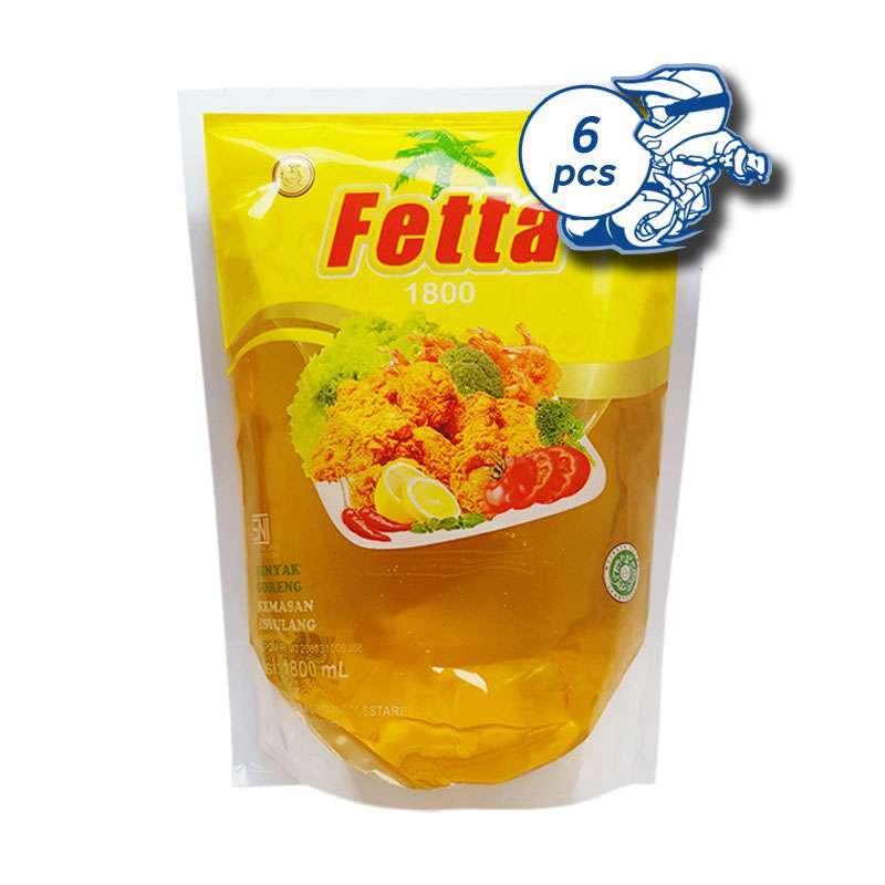 Jual Fetta Minyak Goreng [1800 mL x 6 pcs | 1 Dus] di Seller Toko ...