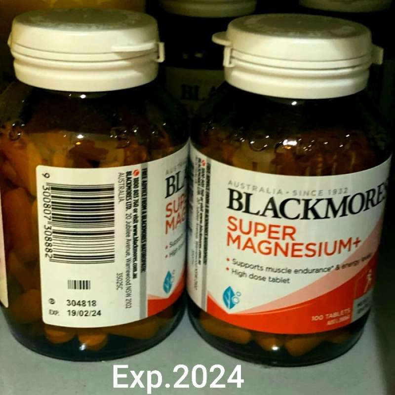 Promo BLACKMORES SUPER MAGNESIUM PLUS 100 TABLET SUPER MAGNESIUM+ ...