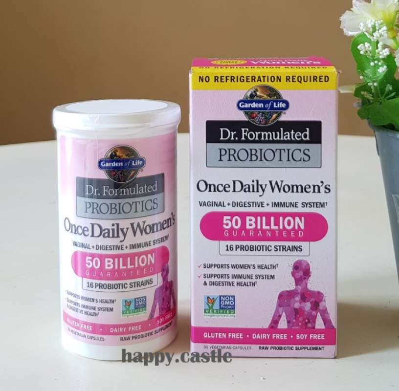 Promo GARDEN OF LIFE PROBIOTIC ONCE DAILY WOMEN 30 VCAP PROBIOTIK ...