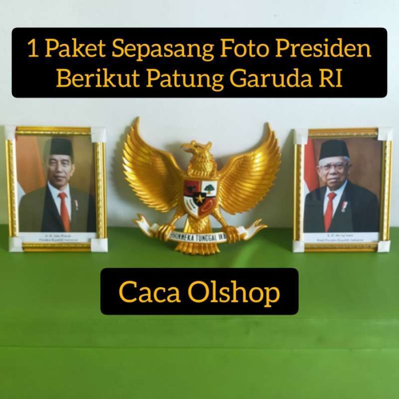 Promo Patung|Lambang Garuda Berikut Foto Presiden - Multivariasi ...