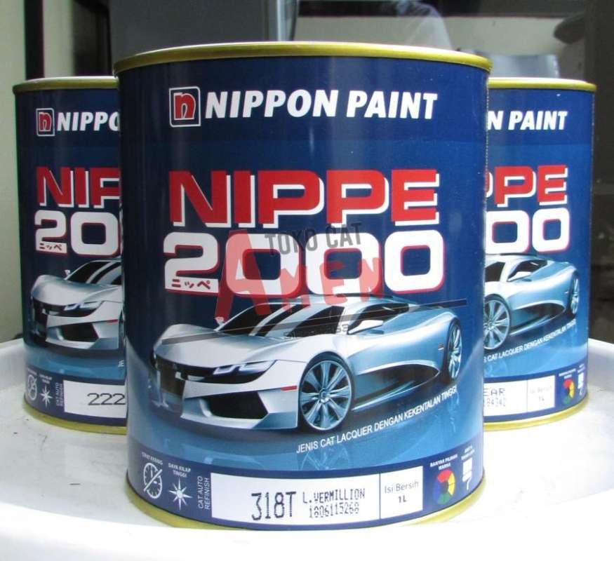 Jual NIPPON PAINT NIPPE 2000 1L - MERAH / CAT DUCO NC di Seller Toko Cat Amen - Krukut, Kota ...
