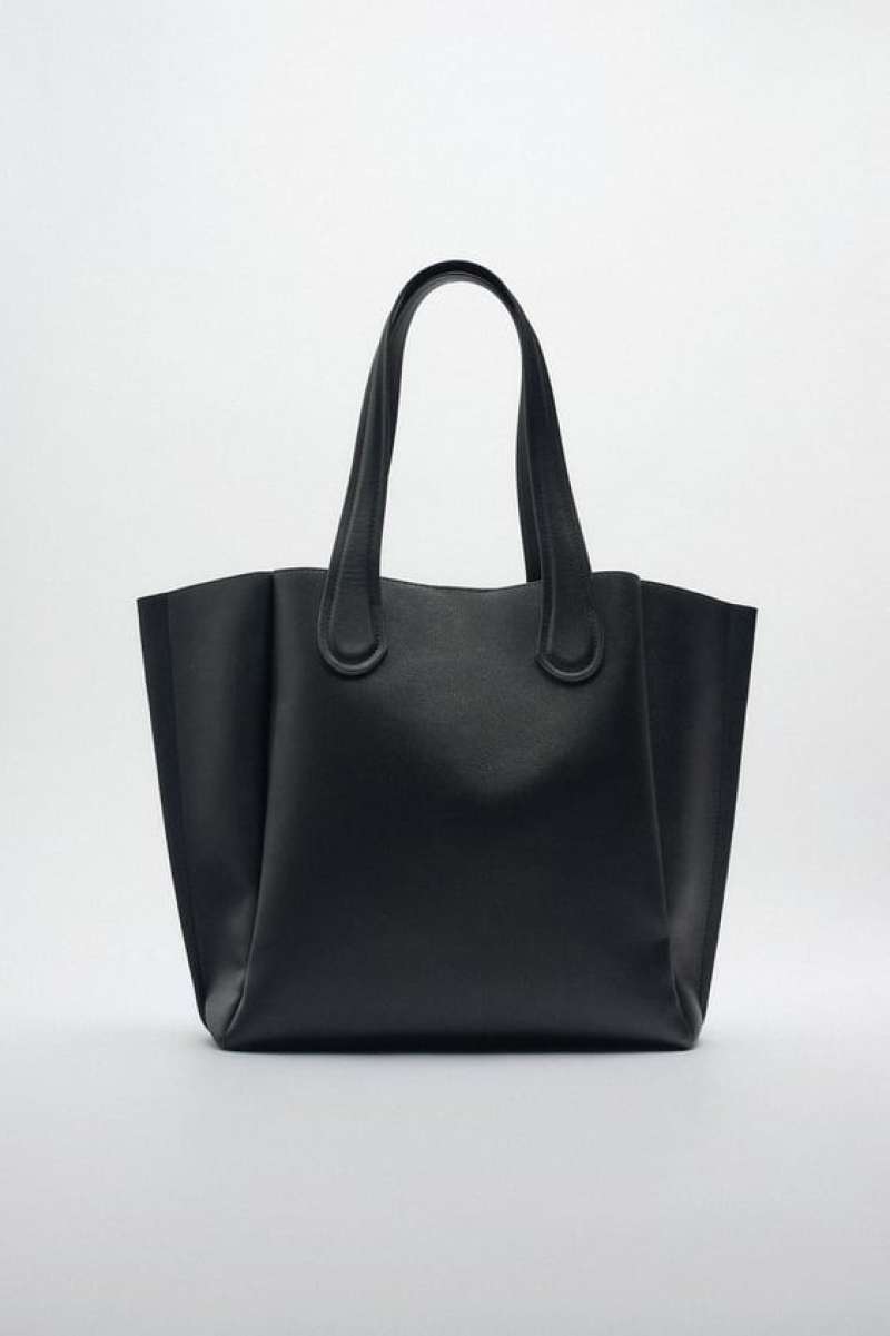 Jual ZARA ORIGINAL STORE 100% - BASIC TOTE BAG di Seller snomil.id ...
