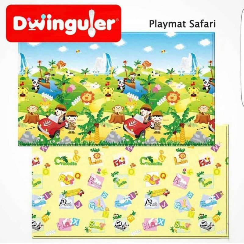 Promo Dwinguler Safari PVC Playmat Korea [Size M/190x130x1.5cm] Diskon 14% di Seller Dwinguler ...