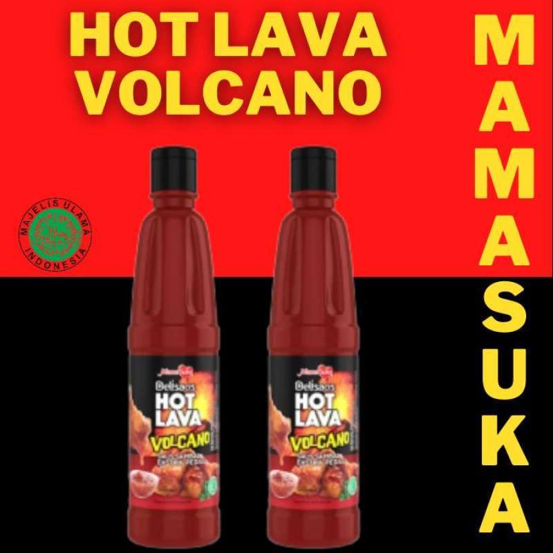 Jual Saos Saus Sambal Korea Delisaos Mamasuka Hot Lava Volcano Halal Di ...