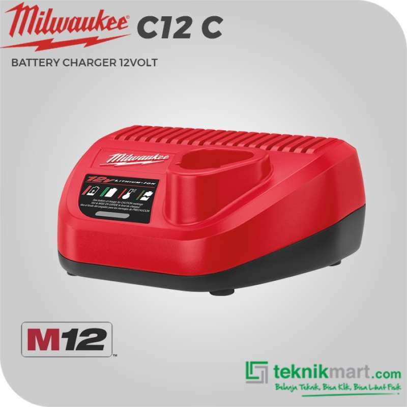 Jual Milwaukee Charger Solo 12Volt C12C (Unit Only) di Seller ...