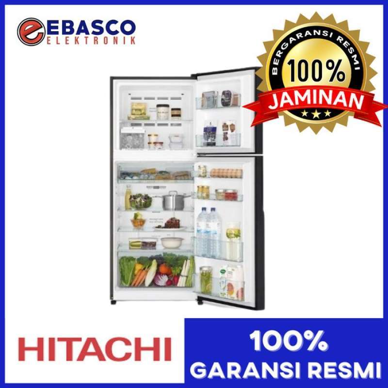 Jual Hitachi Kulkas 2 Pintu R-V40PGD8 BBK Kapasitas 335 Liter di Seller Ebasco Electronik ...