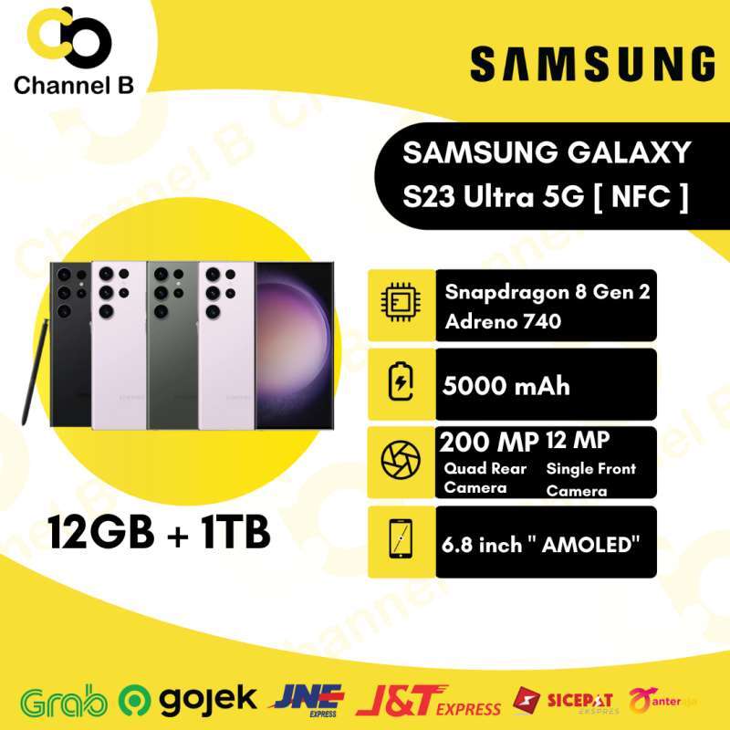 Jual Samsung Galaxy S23 Ultra 5G (12GB + 1TB) Garansi Resmi di Seller Channel B Official Store ...
