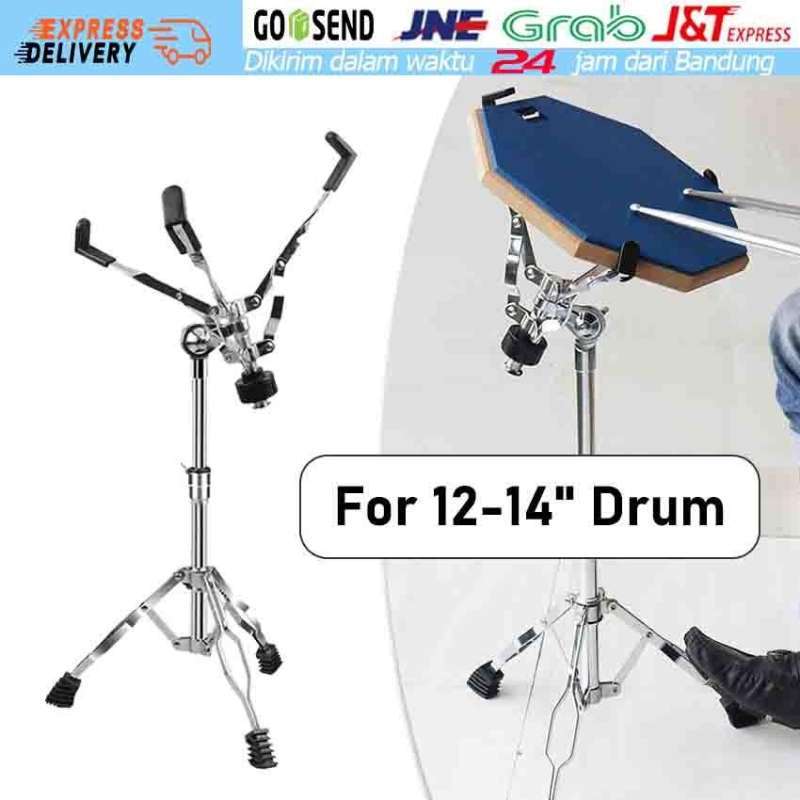 Jual Dudukan Drum Lantai Stand Snare Kaki Dudukan Snare Drum Logam ...