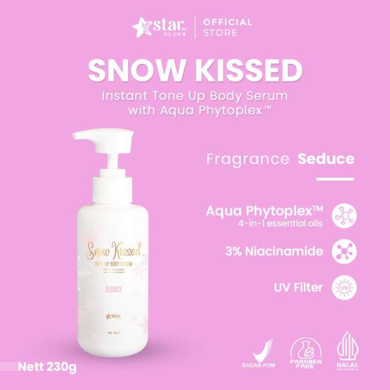 Jual Starinc Snow Kissed Instant Tone Up Body Serum 230 Gr Di Seller ...