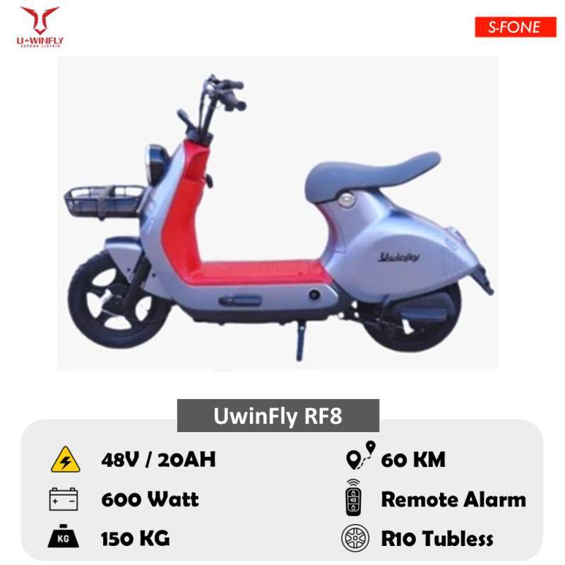 Jual Sepeda Listrik Uwinfly RF8 - Orange di Seller CV. Mitra Mandiri ...