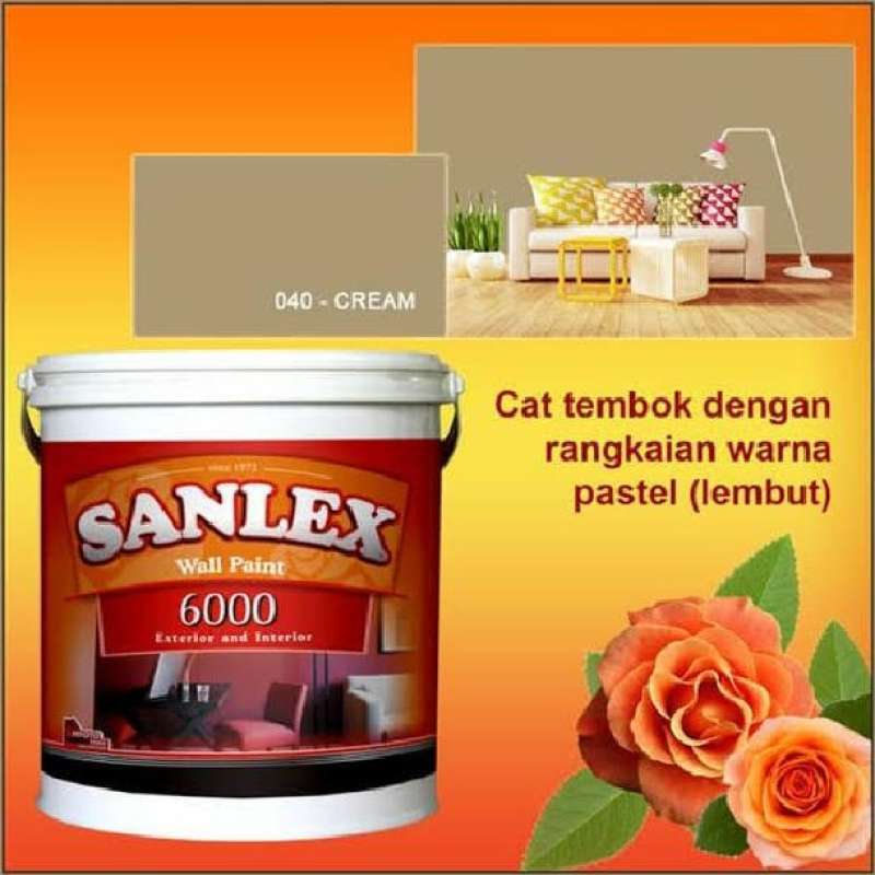 Jual Sanlex Cat Tembok 💯 Harga Murah & Kualitas Terbaik April 2026