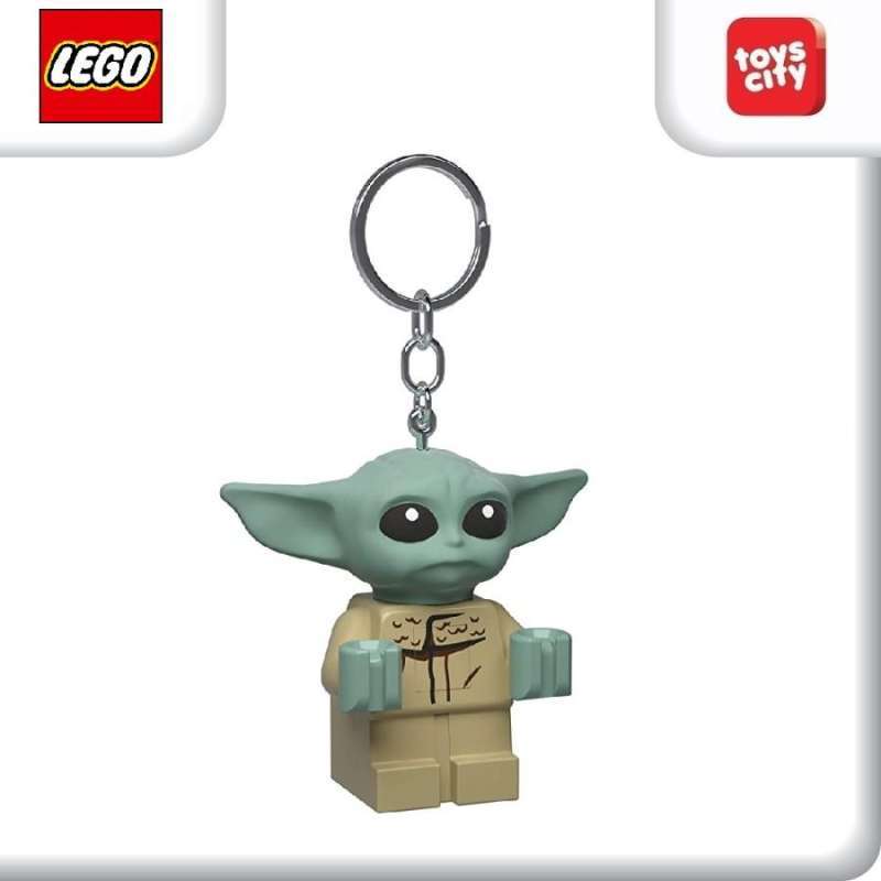 Jual Lego Star Wars The Mandalorian Grogu Keychain Light 2 Inch Tall ...
