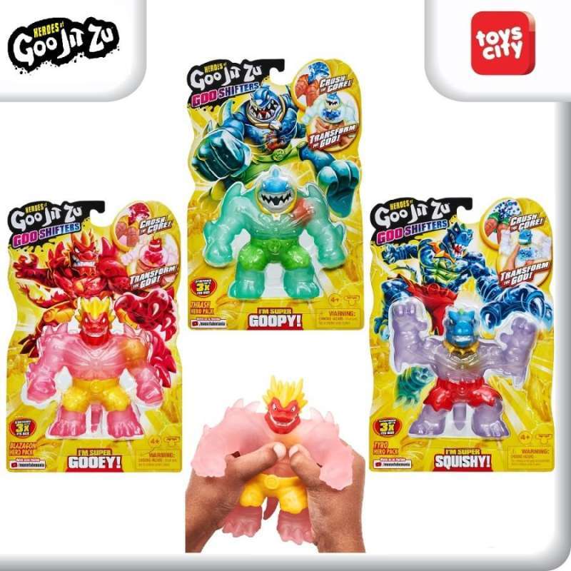 Jual Heroes Of Goo Jit Zu Goo Shifters Hero Pack Mainan Figure Di Seller Toys City - Kebayoran ...