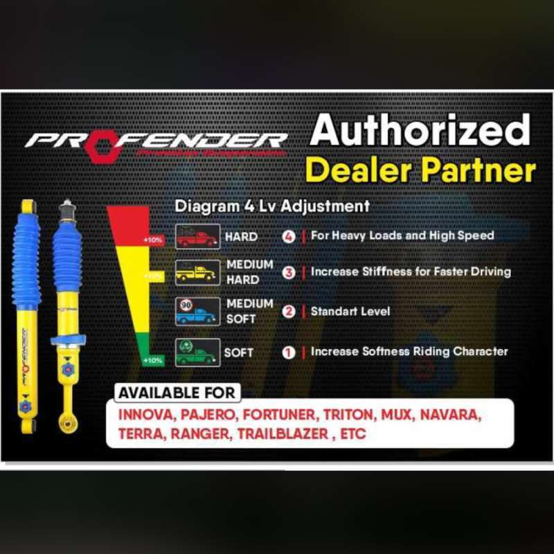 Jual Shockbreaker Profender Toyota Fortuner Vrz Vnt Trd Di Seller Sm ...