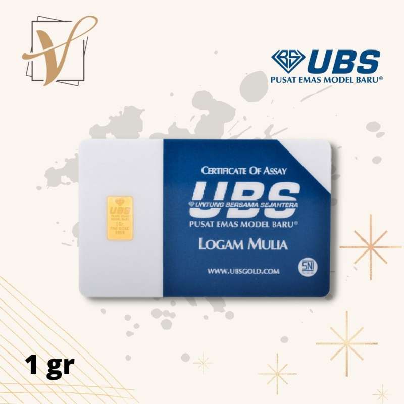 Promo Ubs Emas Logam Mulia 1gr Diskon 5% Di Seller Virlou Official ...