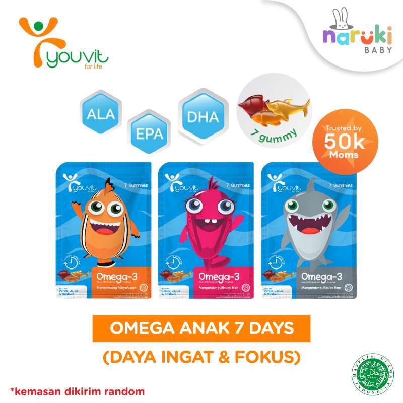 Promo Youvit Series Multivitamin Dewasa Anak Omega Collagen Beauti ...