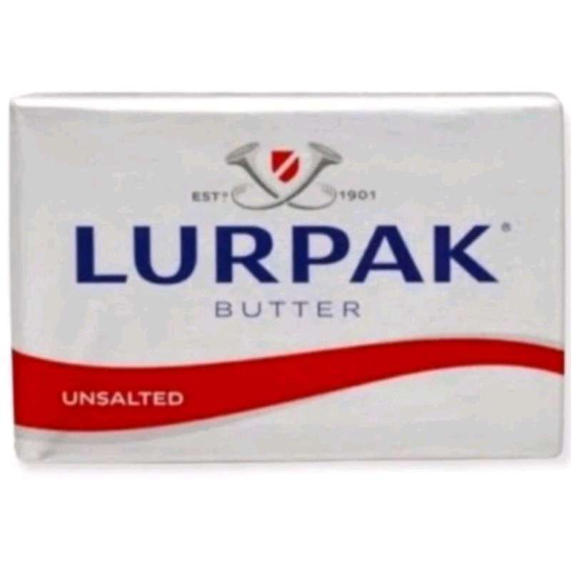 Promo Lurpak Butter Unsalted 200gr | Lurpark Mentega Tawar Import ...
