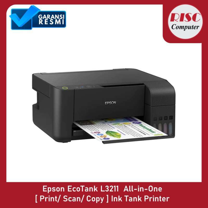 Promo Epson EcoTank L3211 All-in-One [ Print/ Scan/ Copy ] Ink Tank Printer Diskon 3% di Seller ...