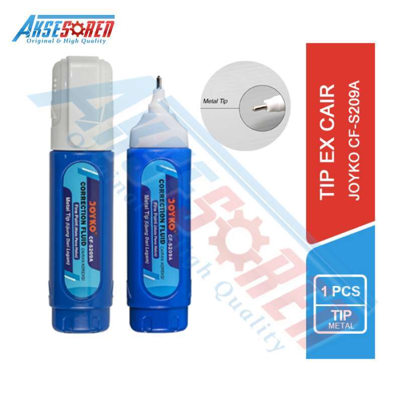 Jual Tipe X Fluid Joyko [CF-S209A/1 Pcs] / Tipe X Cair Penghapus Pulpen ...