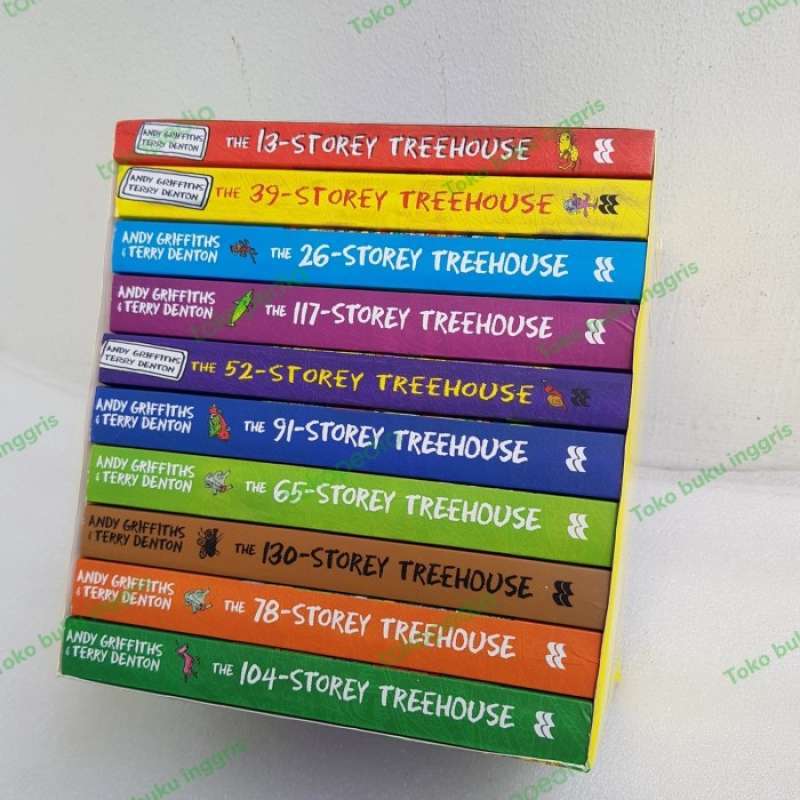 Jual The 13 Storey Treehouse Collection 9 Books Set Di Seller Bane ...