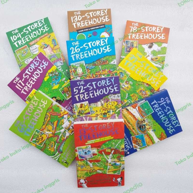 Jual The 13 Storey Treehouse Collection 9 Books Set Di Seller Bane ...