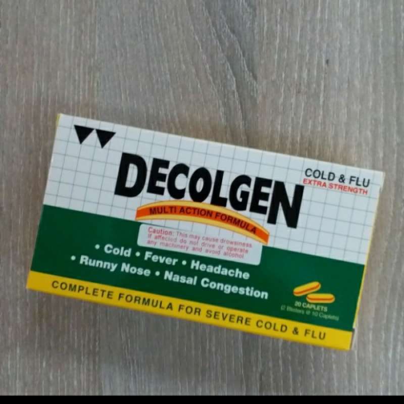 Jual Decolgen Extra Strength For Cold N Flu Dari Singapore Di Seller ...