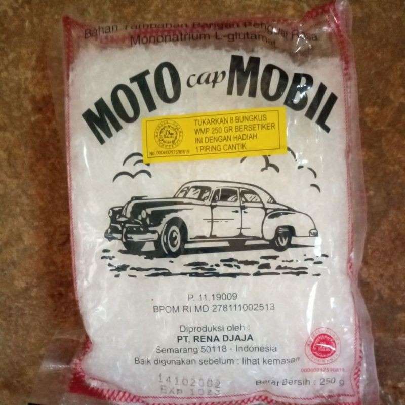 Promo Moto Mobil Penyedap Rasa 250gr Diskon 16% Di Seller Agen Beras ...