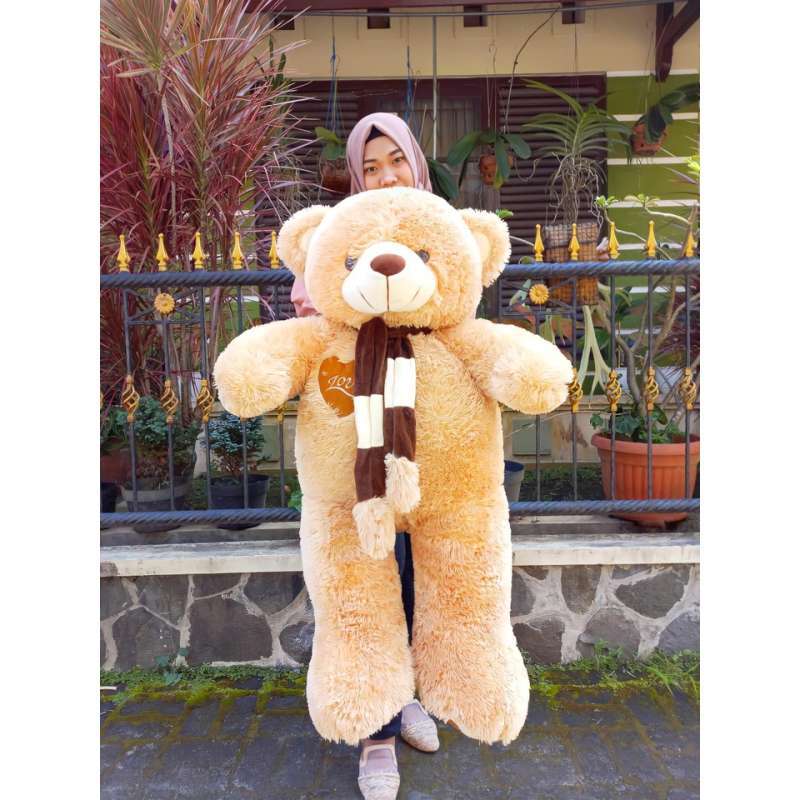 Jual BONEKA TEDDY BEAR JUMBO BERUANG BESAR MURAH 1 meter IMUT LUCU ...