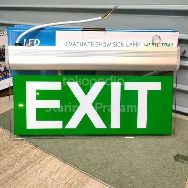 Jual Lampu Exit Led Lampu Darurat Exit Sign Emergency Led Acrylic Di ... Jual Lampu Exit Led Lampu Darurat Exit Sign Emergency Led Acrylic Di ...