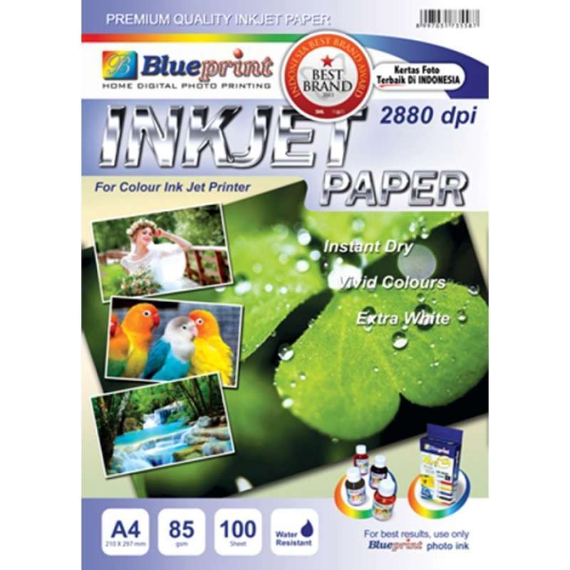 Jual Blueprint Inkjet Paper A4 85gr Di Seller Megacomp Official Store - Megacomp B6 - Kota ...