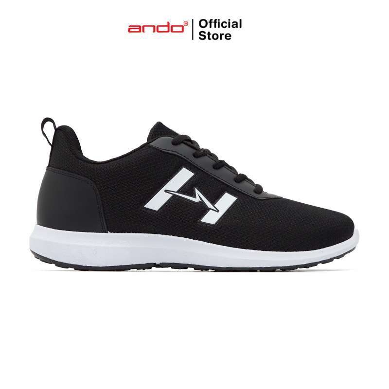 Promo Ando Official Sepatu Sneakers Juda Pria Dewasa - Hitam Putih ...