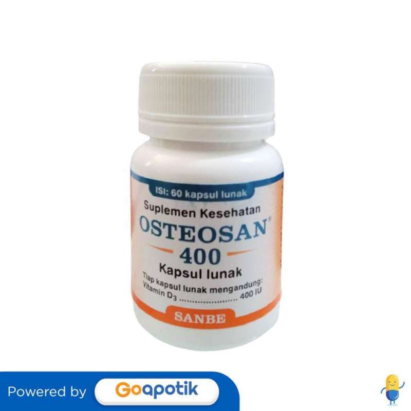 Jual OSTEOSAN 400 IU BOTOL 60 KAPSUL di Seller Apotek Maharani ...