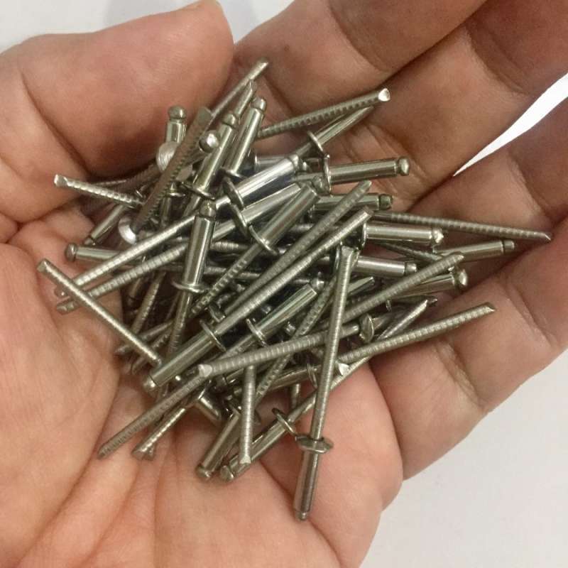 Promo Paku Rivet Blind Rivet Stainless Steel 304 ukuran 1/8” x 3/8” 3 ...