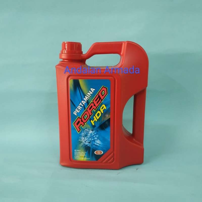 Promo Oli Pertamina Rored HDA SAE 140 4Liter Diskon 23% di Seller ...