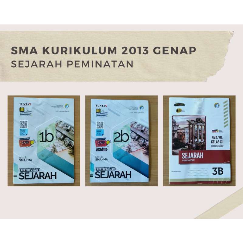 Promo Buku LKS Sejarah Peminatan (Tuntas Intens) _ SMA MA Kelas 10 11 12 _ Genap K13 Diskon 25% ...