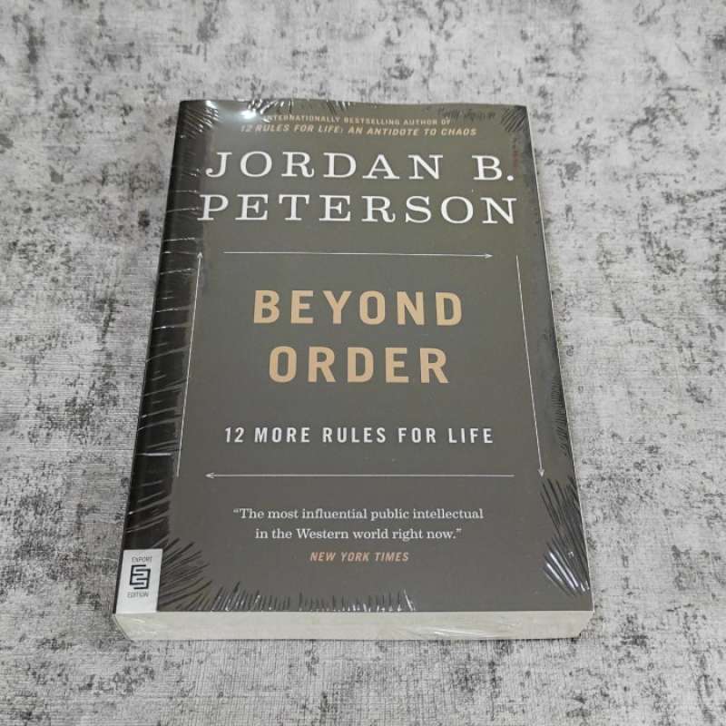 Promo Beyond Order : 12 More Rules for Life / US - Jordan B. Peterson ...