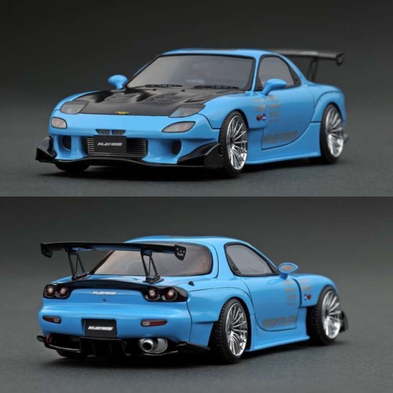 Promo Ignition Model 1:43 Mazda RX-7 (FD3S) RE Amemiya [Blue] Diskon 23% di Seller Marci Store ...