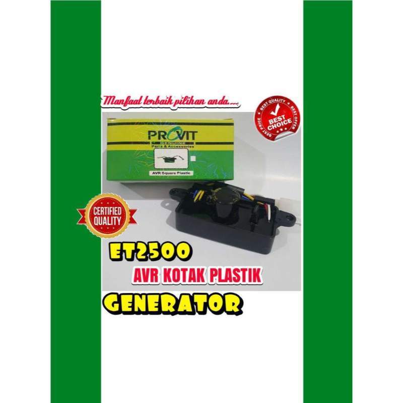 Jual ET2500 AVR Plastik kotak untuk genset bensin 3000 watt - Kemasan ...