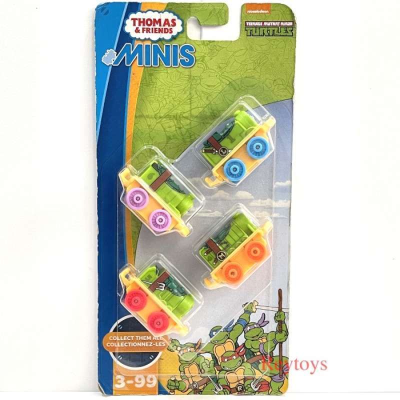 Promo Thomas & Friends Minis - Teenage Muntant Ninja Turtles Set Diskon ...