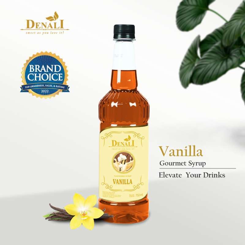 Jual Denali Syrup 750 Ml Vanilla Sirup Denali Rasa Vanilla Di Seller Daily Fresh Jakarta ...