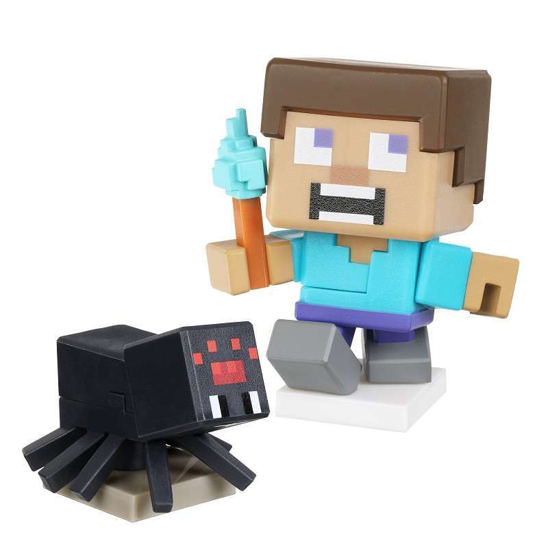 Promo Mainan Koleksi Action Figure Treasure X Licensed Minecraft Caves ...