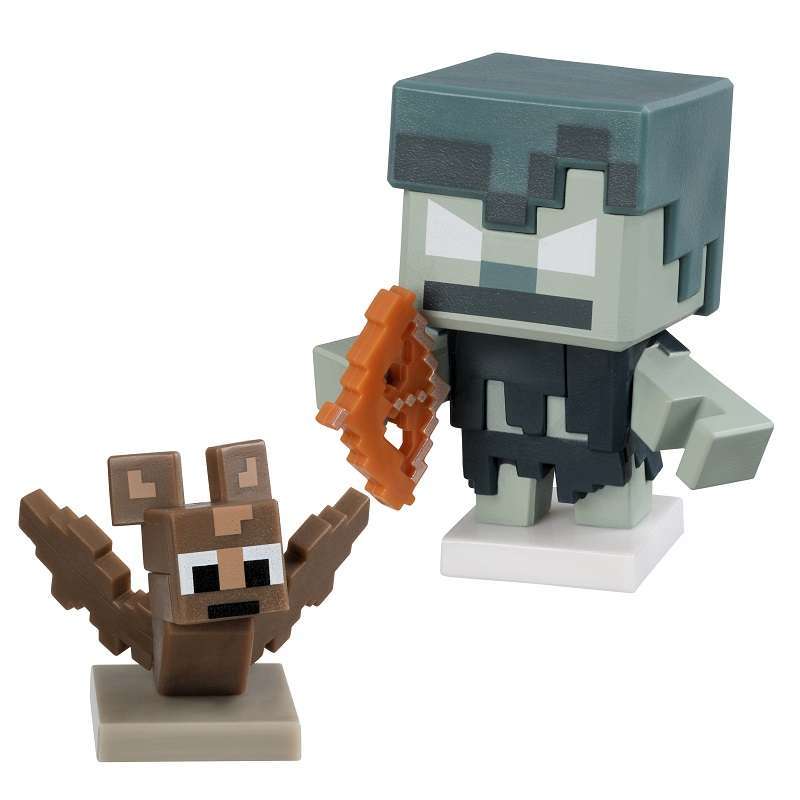 Promo Mainan Koleksi Action Figure Treasure X Licensed Minecraft Caves ...
