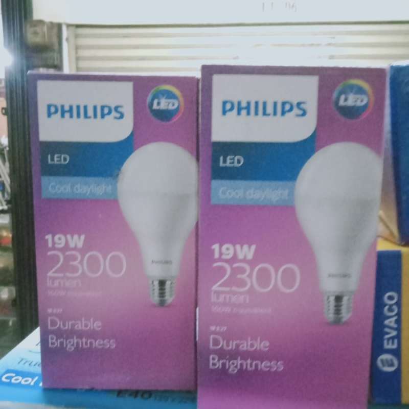 Promo PHILIPS LED BULB 19W/19WATT PUTIH Diskon 23% di Seller AJ_store - Karanganyar, Kota ...