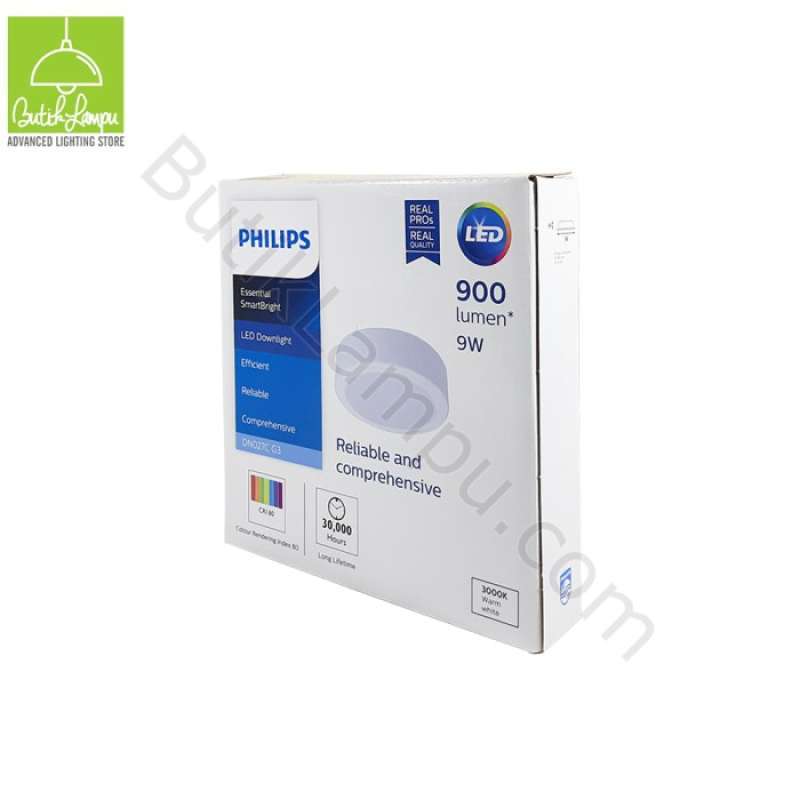 Jual Lampu Downlight Led Outbow Philips Dn027c Led9 Gen 3 9w 9 Watt Di ...
