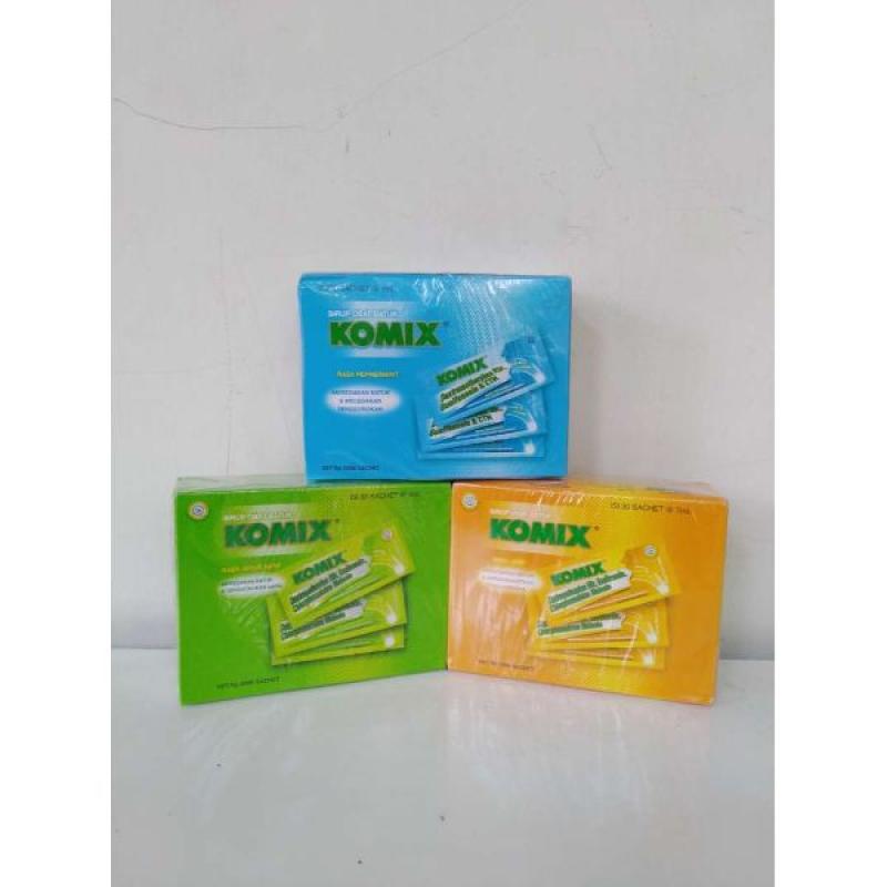 Jual Komix Sirup Obat Batuk Sachet di Seller Toko AMPM - Sawunggaling ...