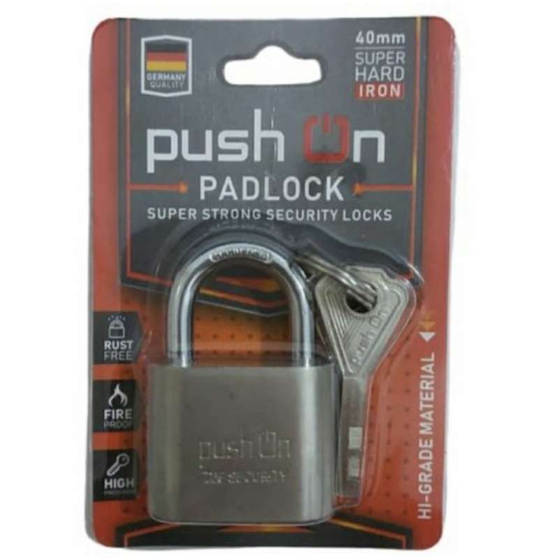 Promo Gembok Kunci Pintu Leher Pendek Leher Panjang 40mm 40 Mm Push On ...