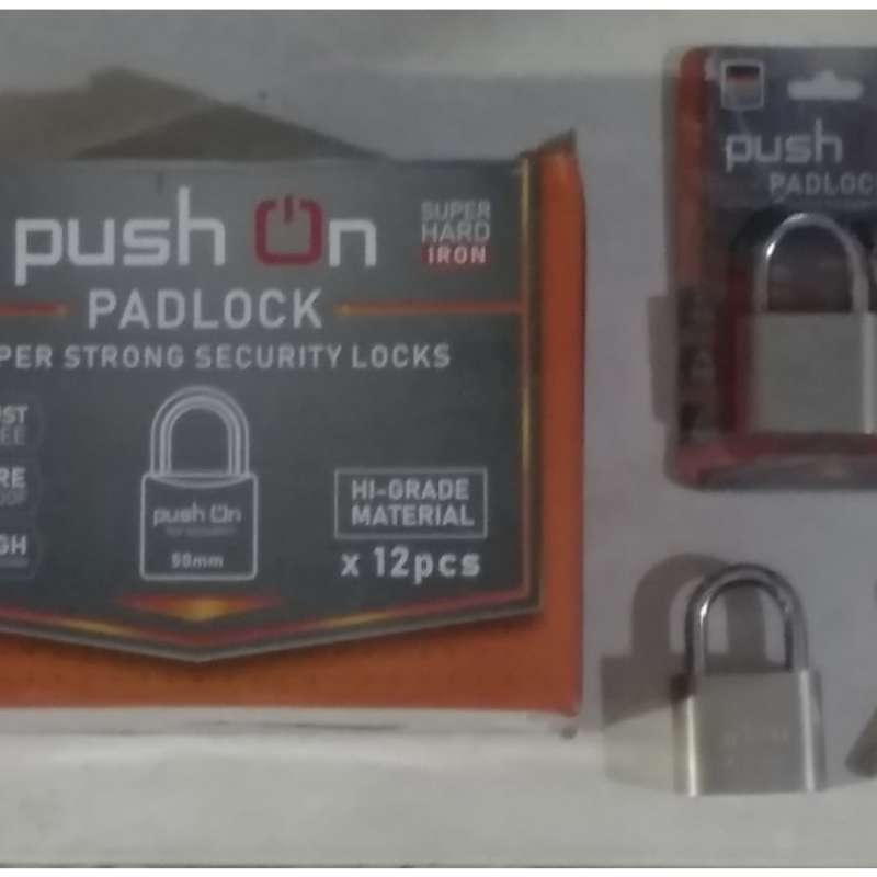 Promo Gembok Kunci Pintu Leher Pendek Leher Panjang 40mm 40 Mm Push On ...