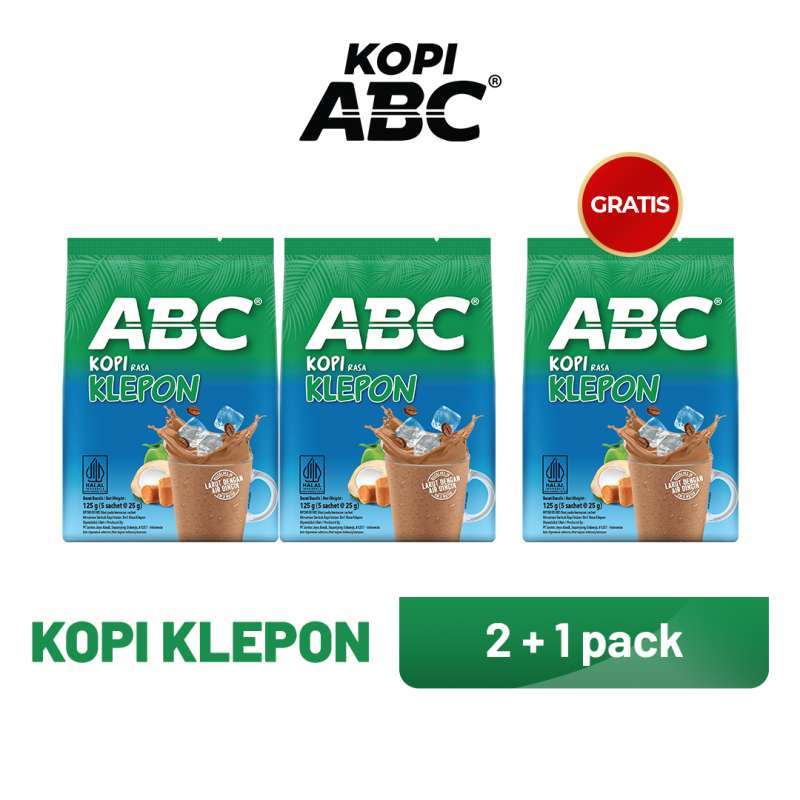 Jual Abc Kopi Klepon 3 Bag (5 X 25 Gram) Di Seller Kapal Api Official Store - Warehouse Sirclo ...