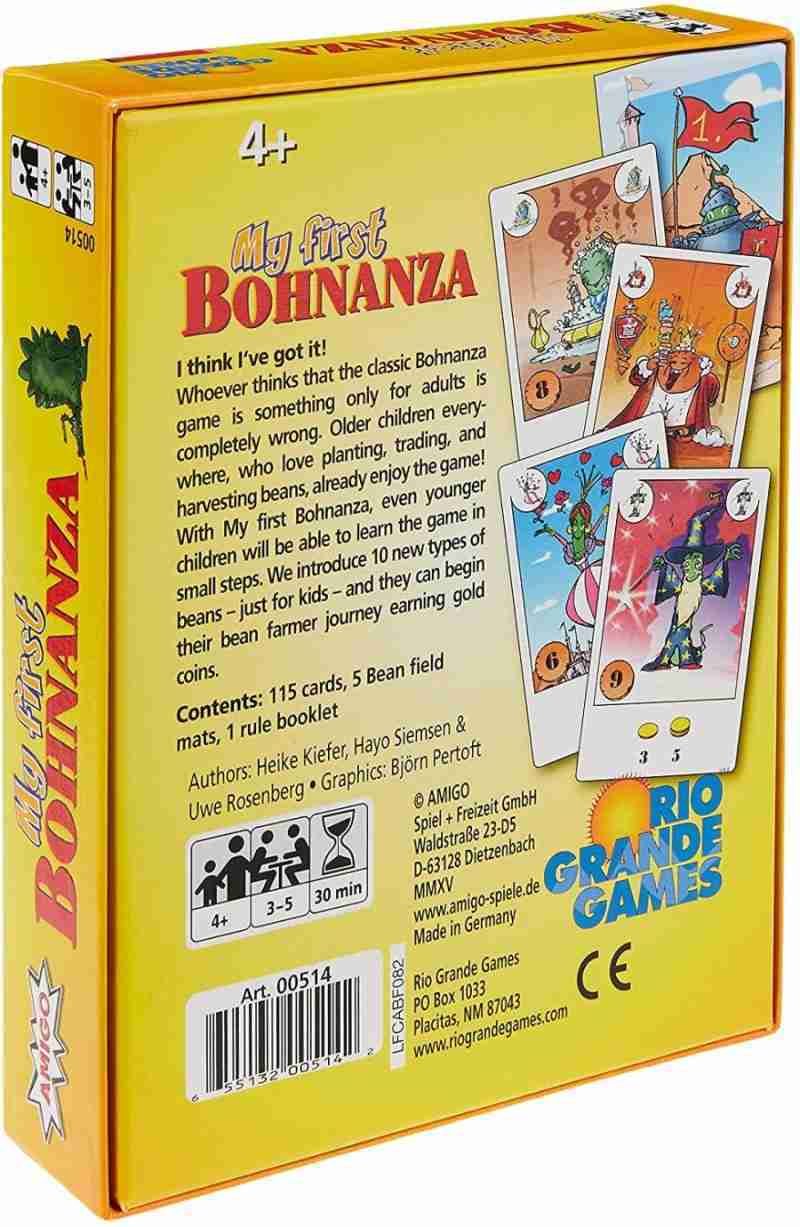 Jual My First Bohnanza Children Educative Card Board Game Di Seller ...
