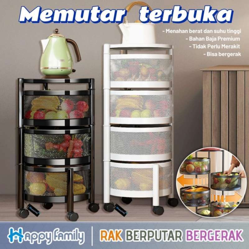 Promo SHENAR - ASTRO - Rak Susun Besi Dapur Serbaguna Tingkat Model ...